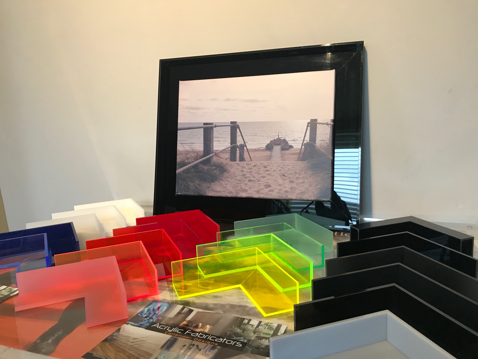 NEW Acrylic Canvas Tray Frames